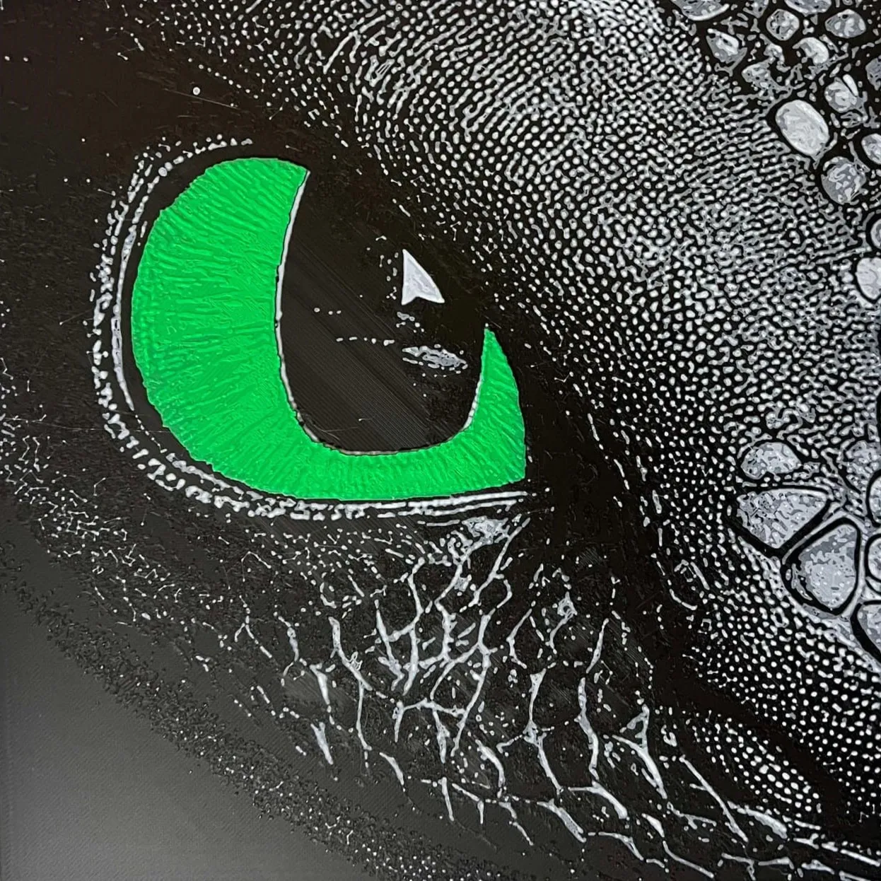 Light Fury Eye by 3djd MakerWorld: Download Free 3D Models