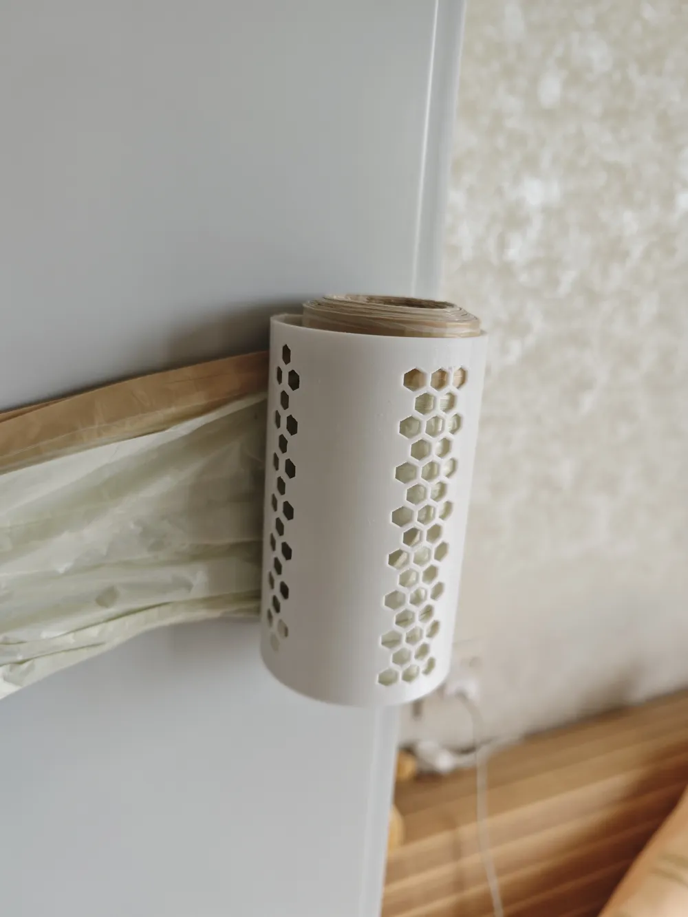 Garbage bag wall-mounted storage box, size optional - Free 3D Print ...