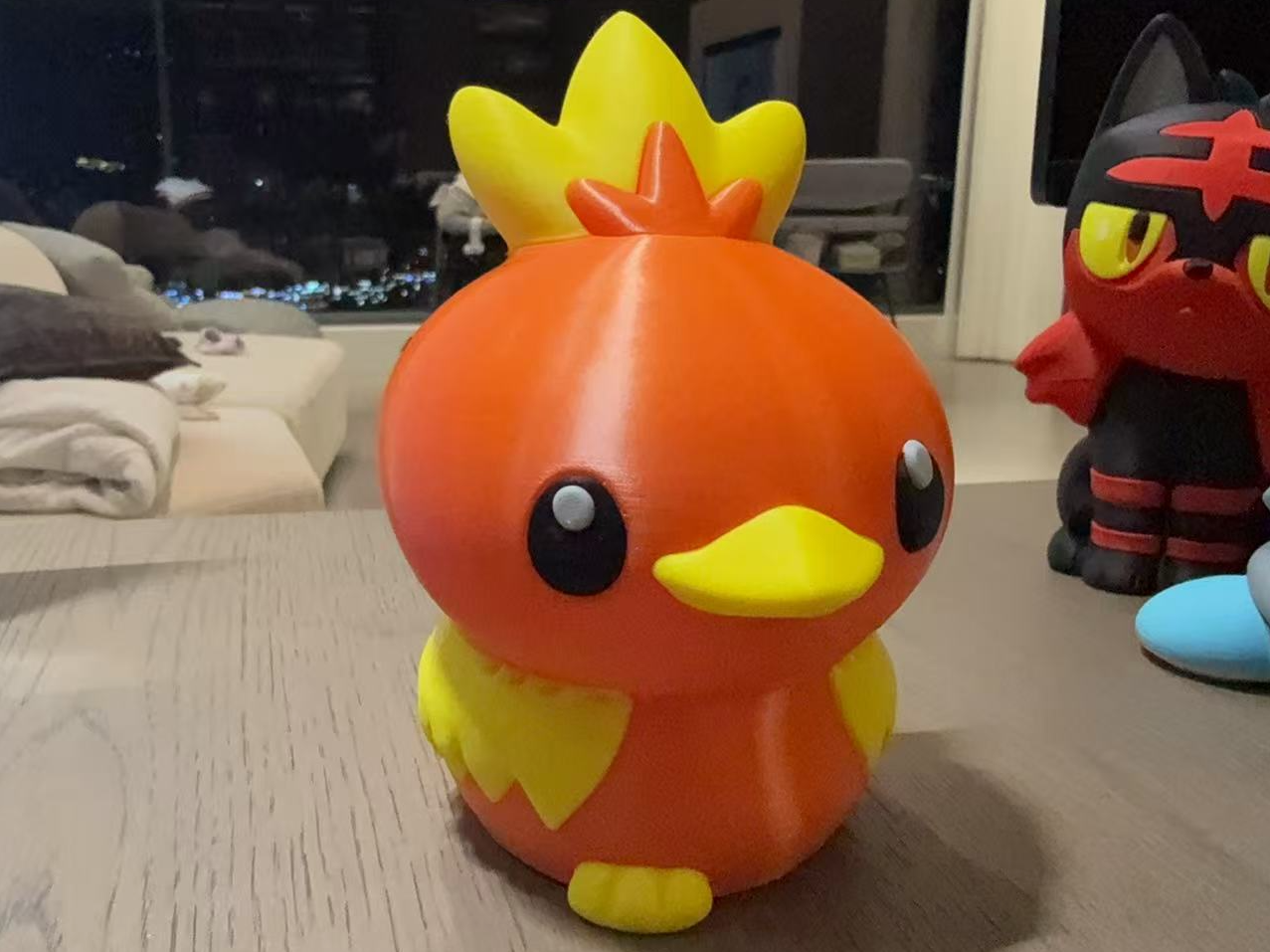 Torchic multicolor multi-part print (no AMS needed) by xie MakerWorld ...