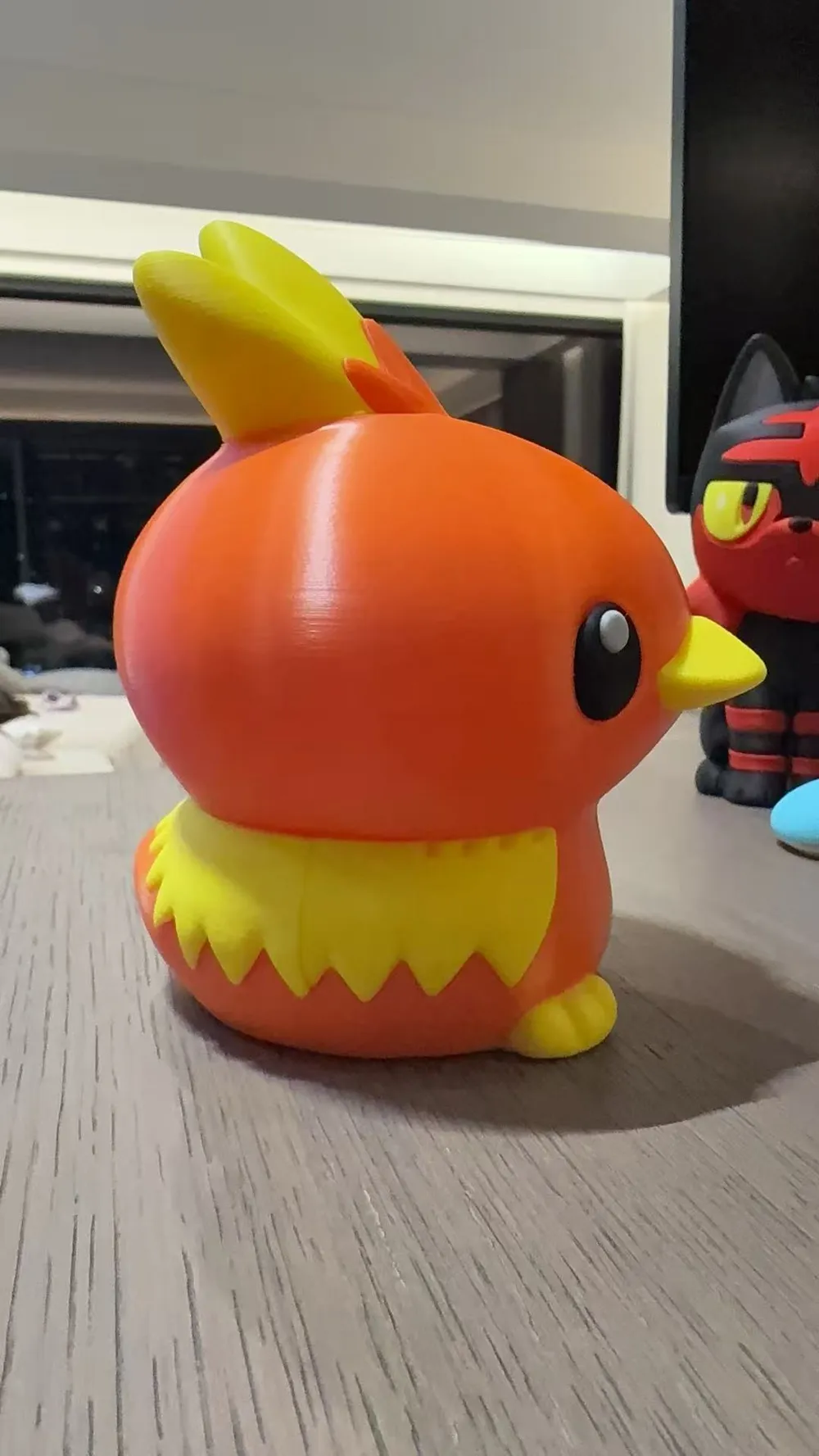 Torchic multicolor multi-part print (no AMS needed) by xie MakerWorld ...