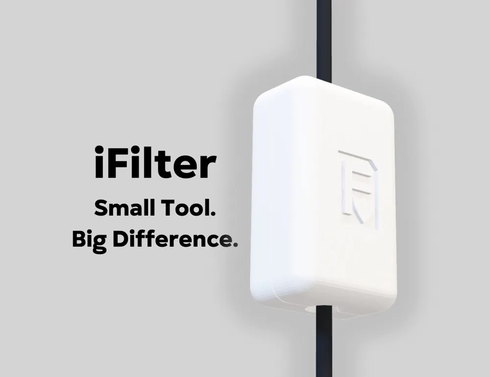 iFilter - compact filament dust filter clip by Dimhhz_ MakerWorld ...