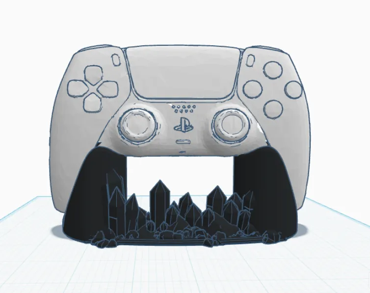 Crystal Stand for PS5 Controller by Printaverse2k MakerWorld: Download ...