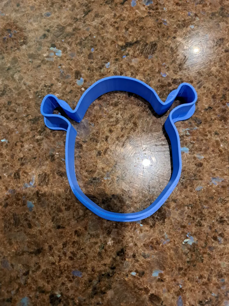 Shrek Cookie Cutter by PinkOrange09 MakerWorld: Download Free 3D Models