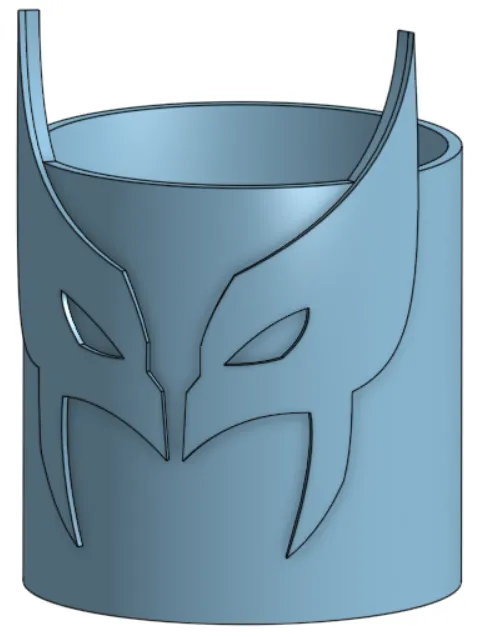 Wolverine_Pot - Free 3D Print Model - MakerWorld