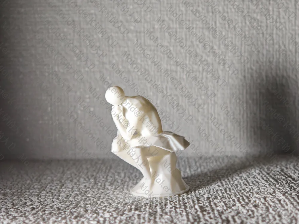 Zero Zone - Balay Building - The Thinker Statue by 长草的大卫 MakerWorld ...