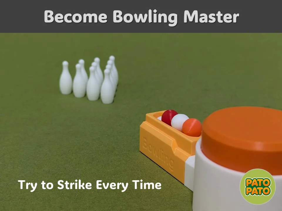 Air pressure table bowling - APM by Patopato_Design MakerWorld: Download Free 3D Models