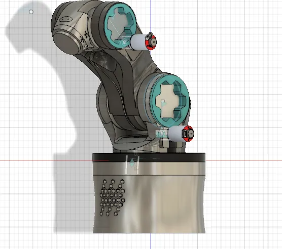 Robotic arm with DC motors and encoder - Free 3D Print Model - MakerWorld