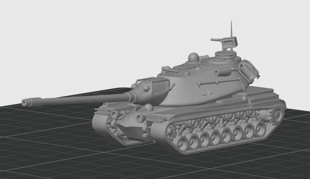 Ultra-Detailed Classic Battle Tank - Free 3D Print Model - MakerWorld