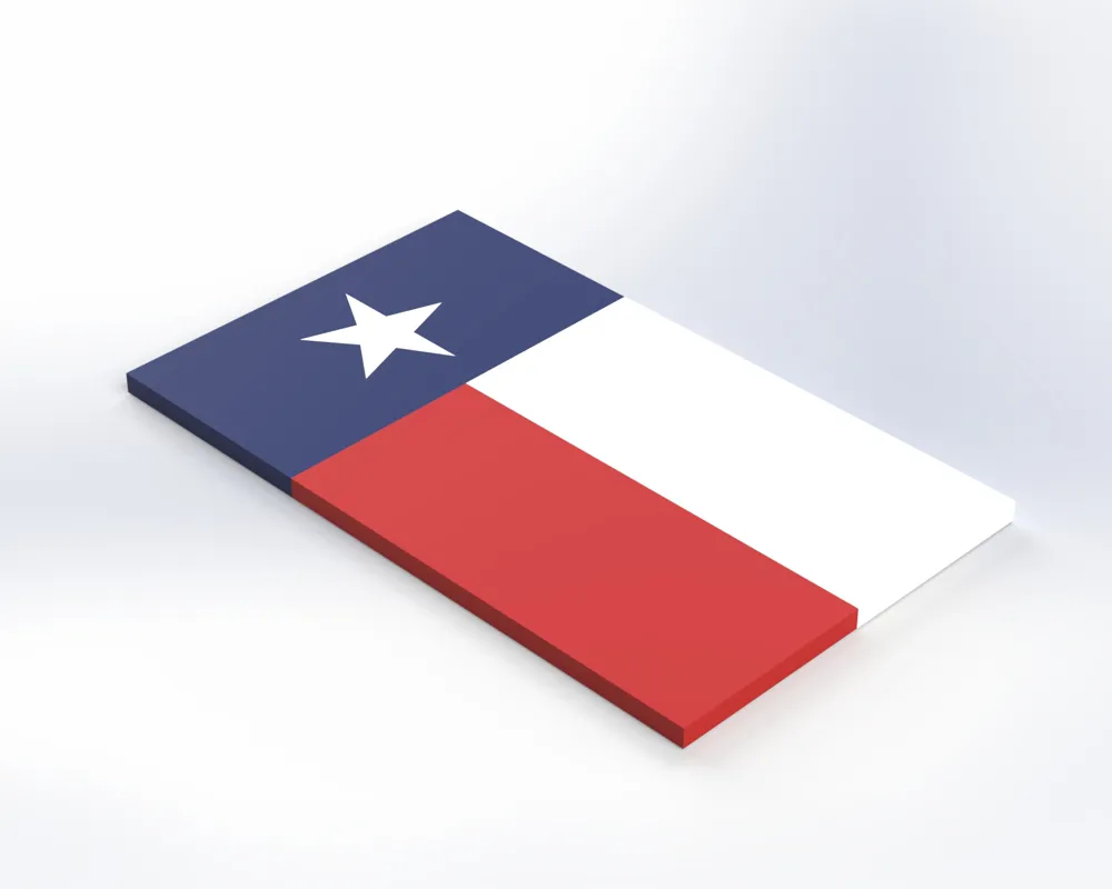 Texas State Flag by Amal_1079 MakerWorld: Download Free 3D Models
