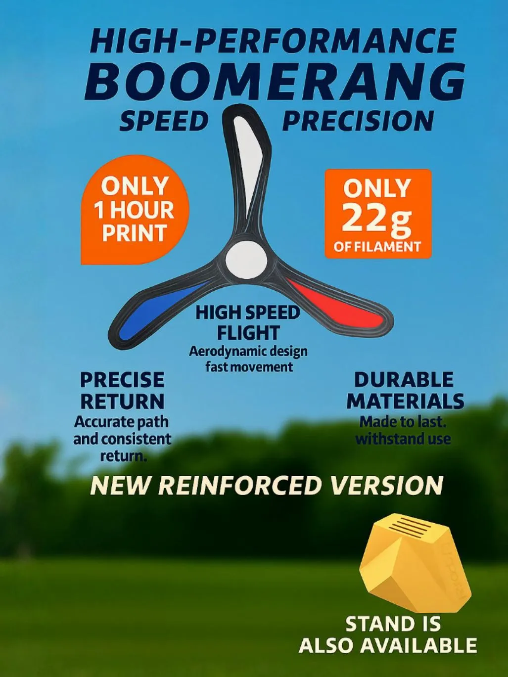HIGH PERFORMANCE FRISBEE - Free 3D Print Model - MakerWorld