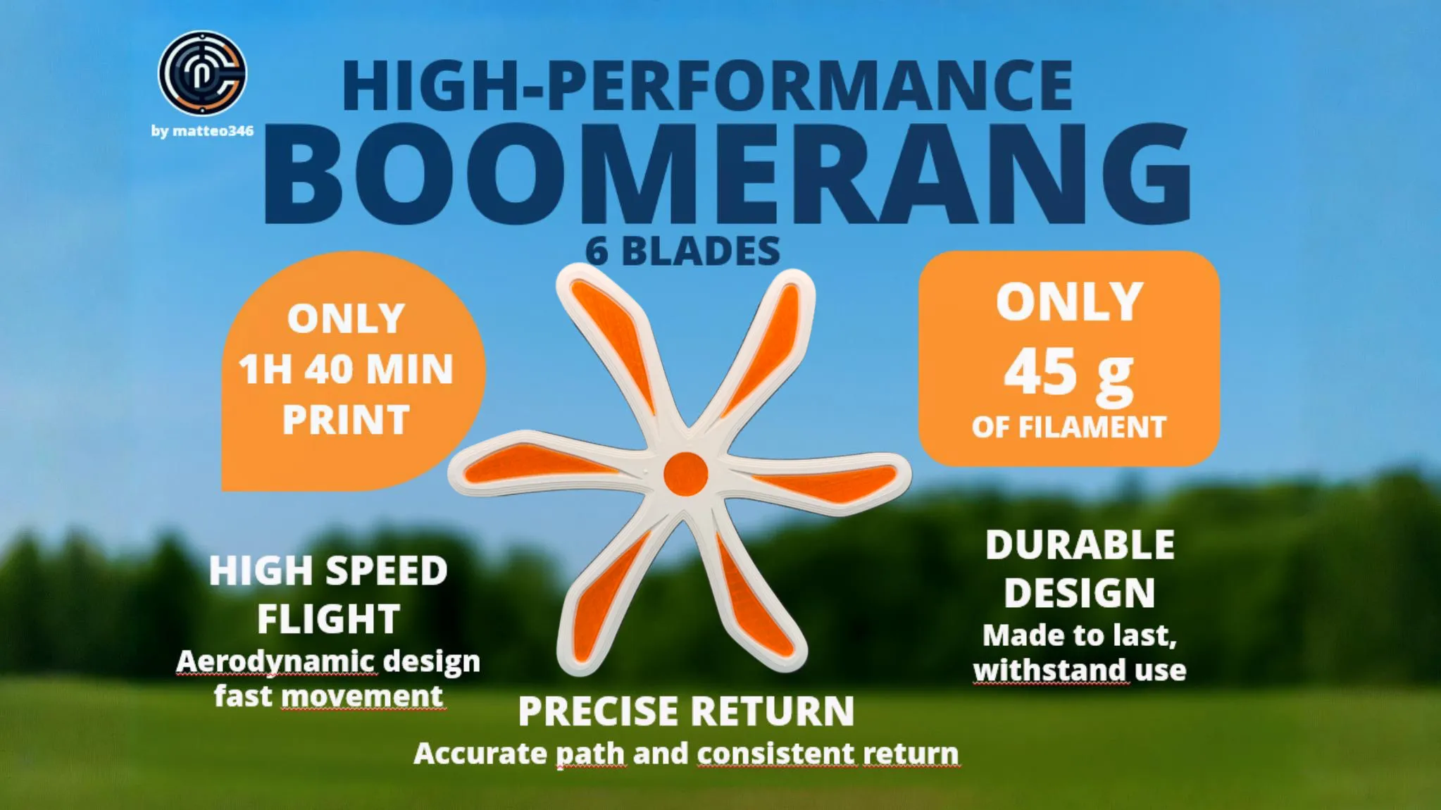 HIGH PERFORMANCE FRISBEE - Free 3D Print Model - MakerWorld