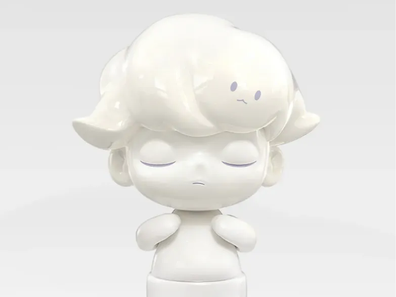 POP MART DIMOO model unpainted by 打印🦐 MakerWorld: Download Free 3D Models