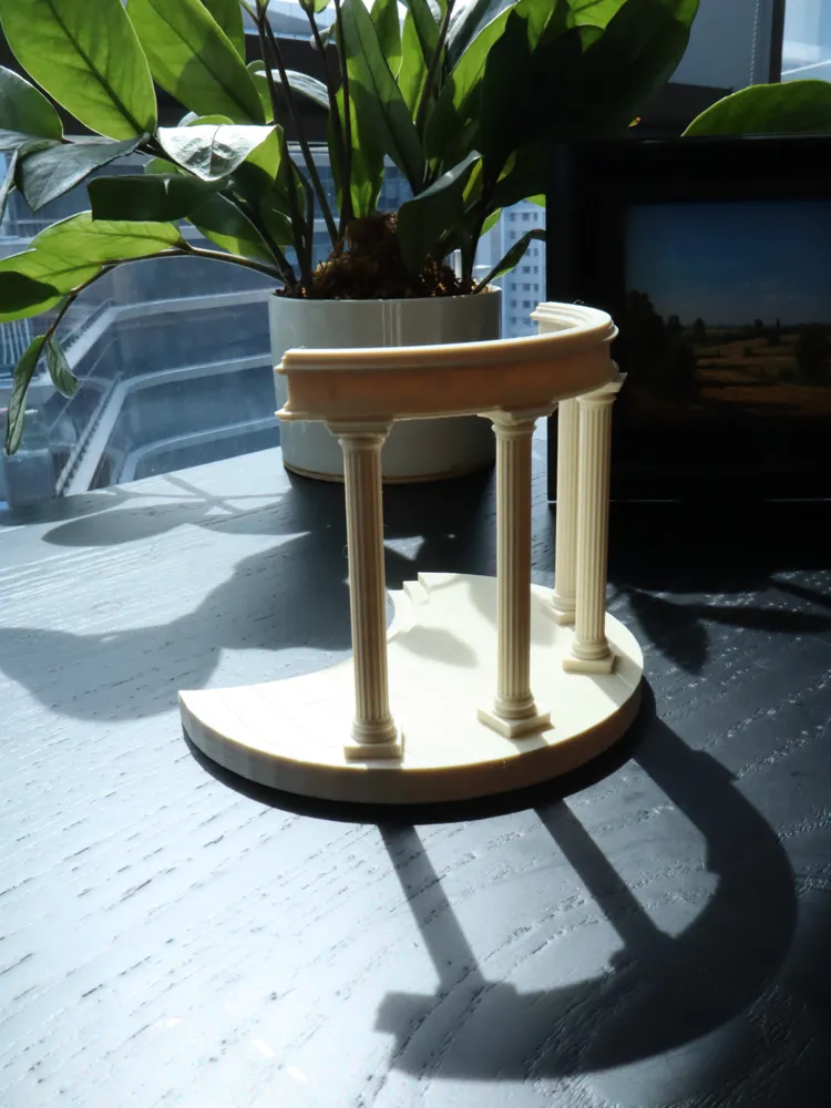 Roman Column Dais by user_761834618 MakerWorld: Download Free 3D Models