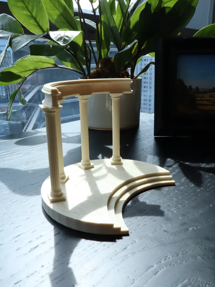 Roman Column Dais by user_761834618 MakerWorld: Download Free 3D Models