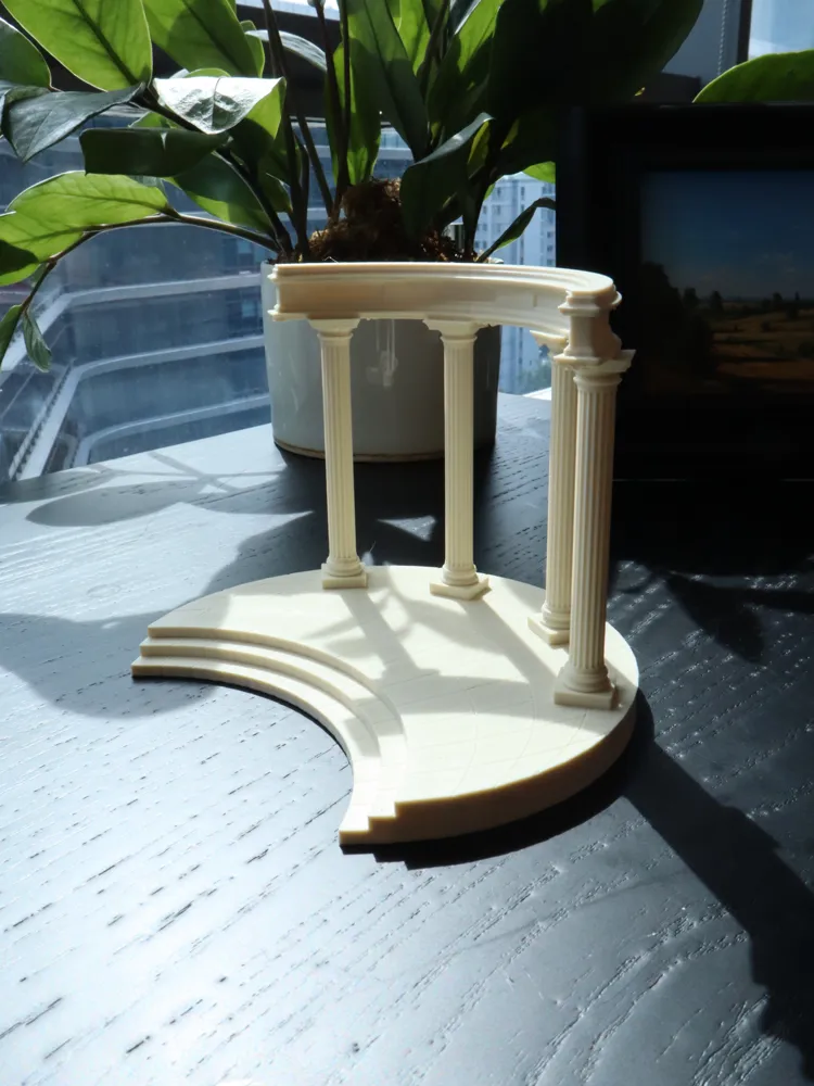 Roman Column Dais by user_761834618 MakerWorld: Download Free 3D Models