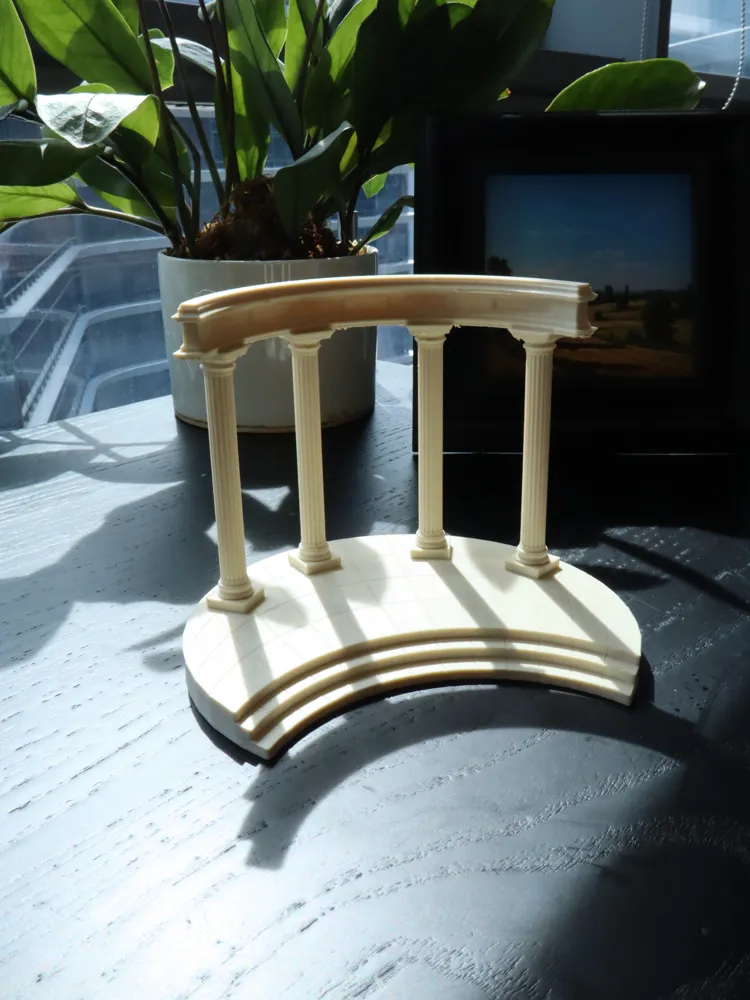 Roman Column Dais by user_761834618 MakerWorld: Download Free 3D Models