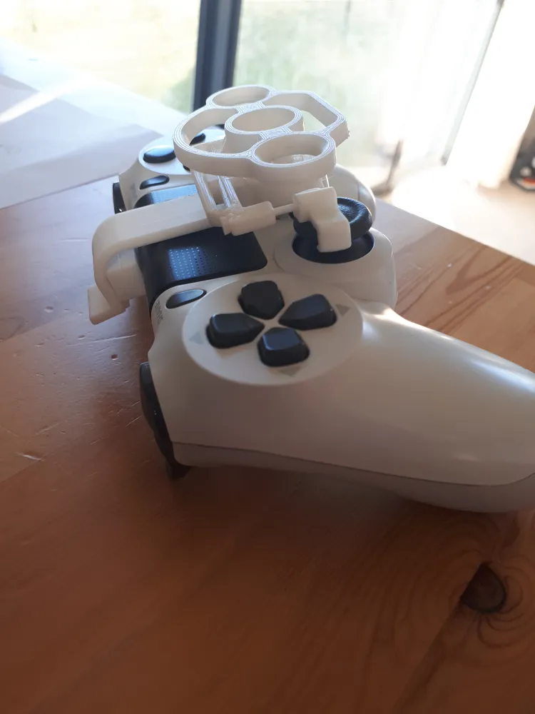 PS4 and Ps5 controller steering wheel. Remixed by Proprinter2 ...