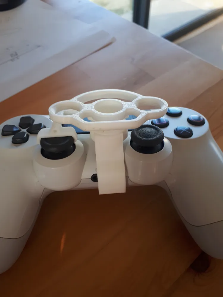 PS4 and Ps5 controller steering wheel. Remixed by Proprinter2 ...