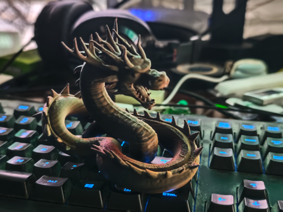 Four Divine Beasts-Azure Dragon by 问风 MakerWorld: Download Free 3D Models