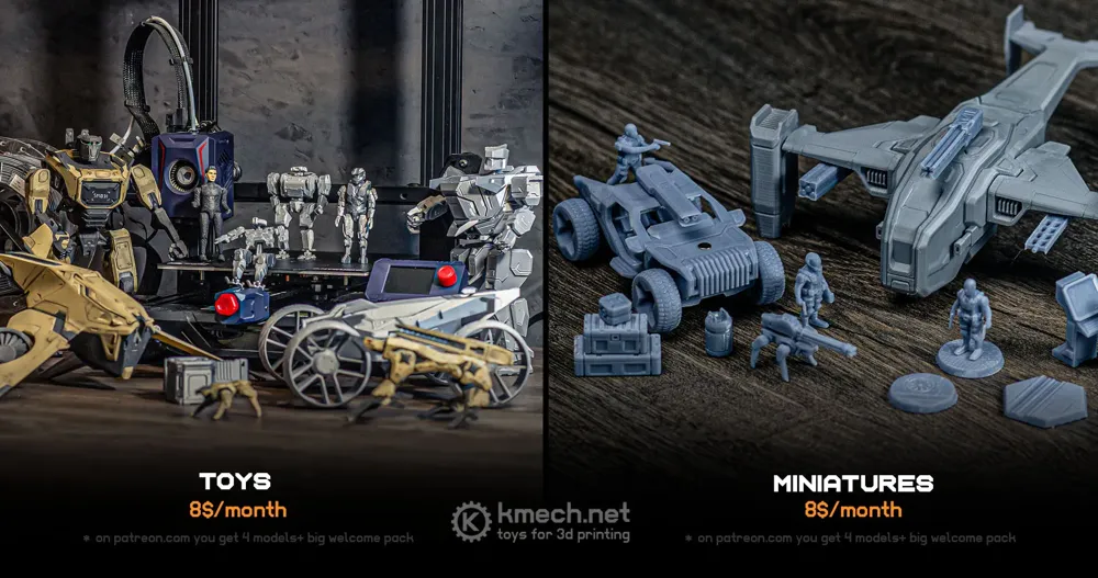 Mech modular NG1 by Kmech Toys MakerWorld: Download Free 3D Models