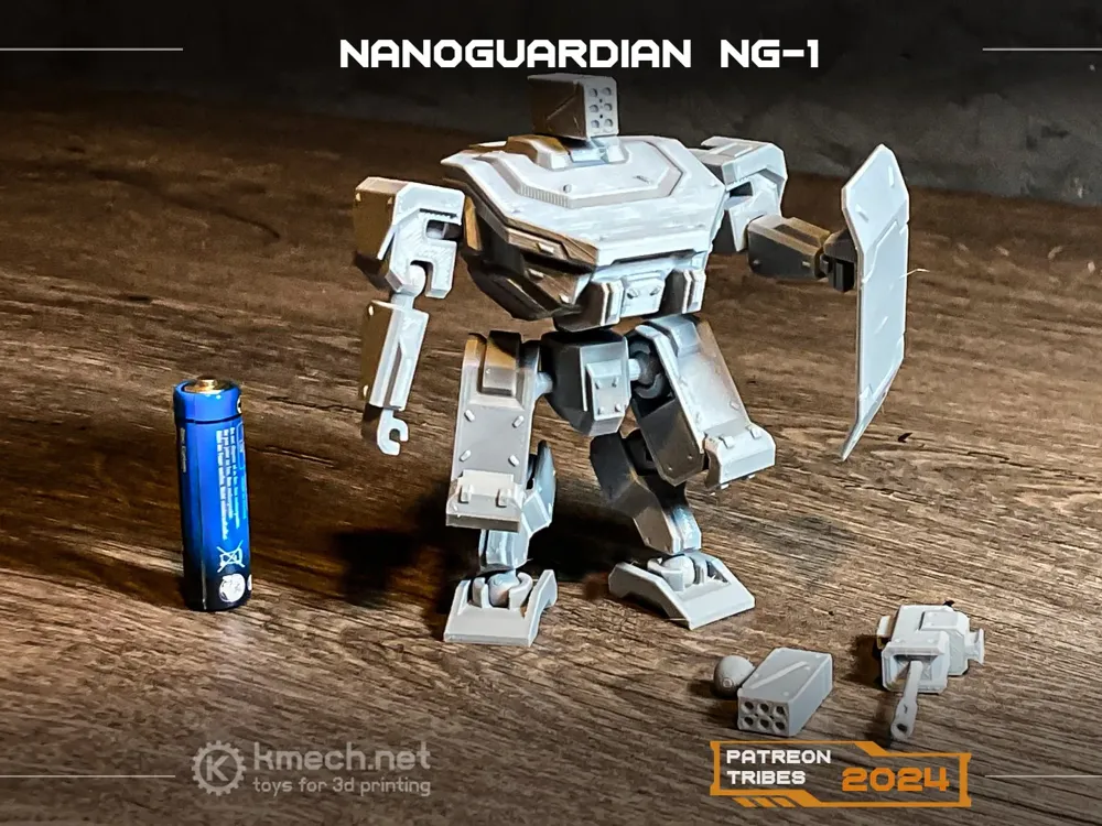 Mech modular NG1 old - Free 3D Print Model - MakerWorld