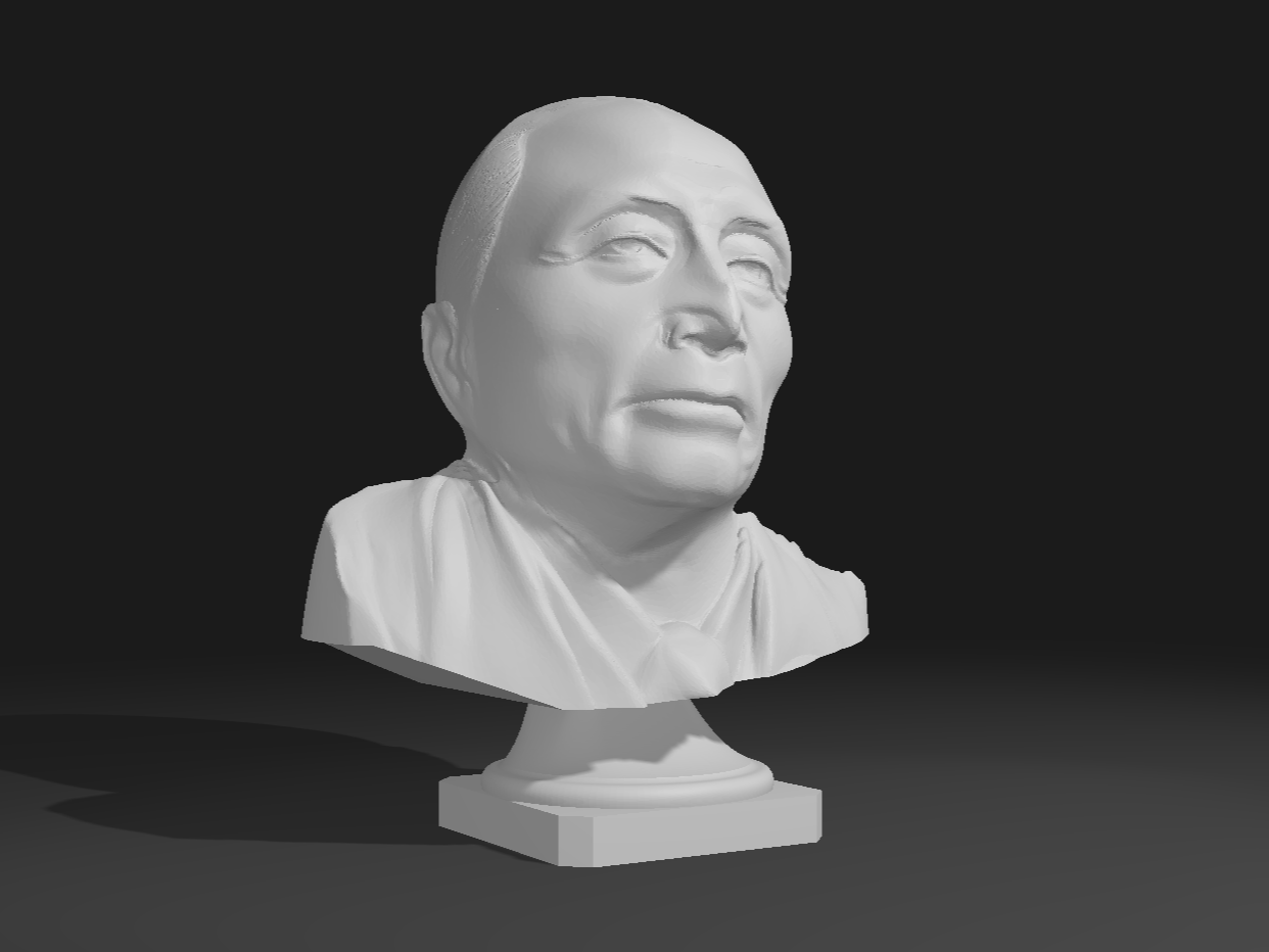 Principal Wei Li Statue—Generated from Tianjin No. 1 Middle School ...