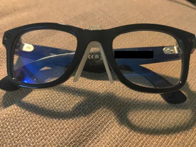 Meta Ray-Ban Wayfarer Nose Adapter - Free 3D Print Model - MakerWorld