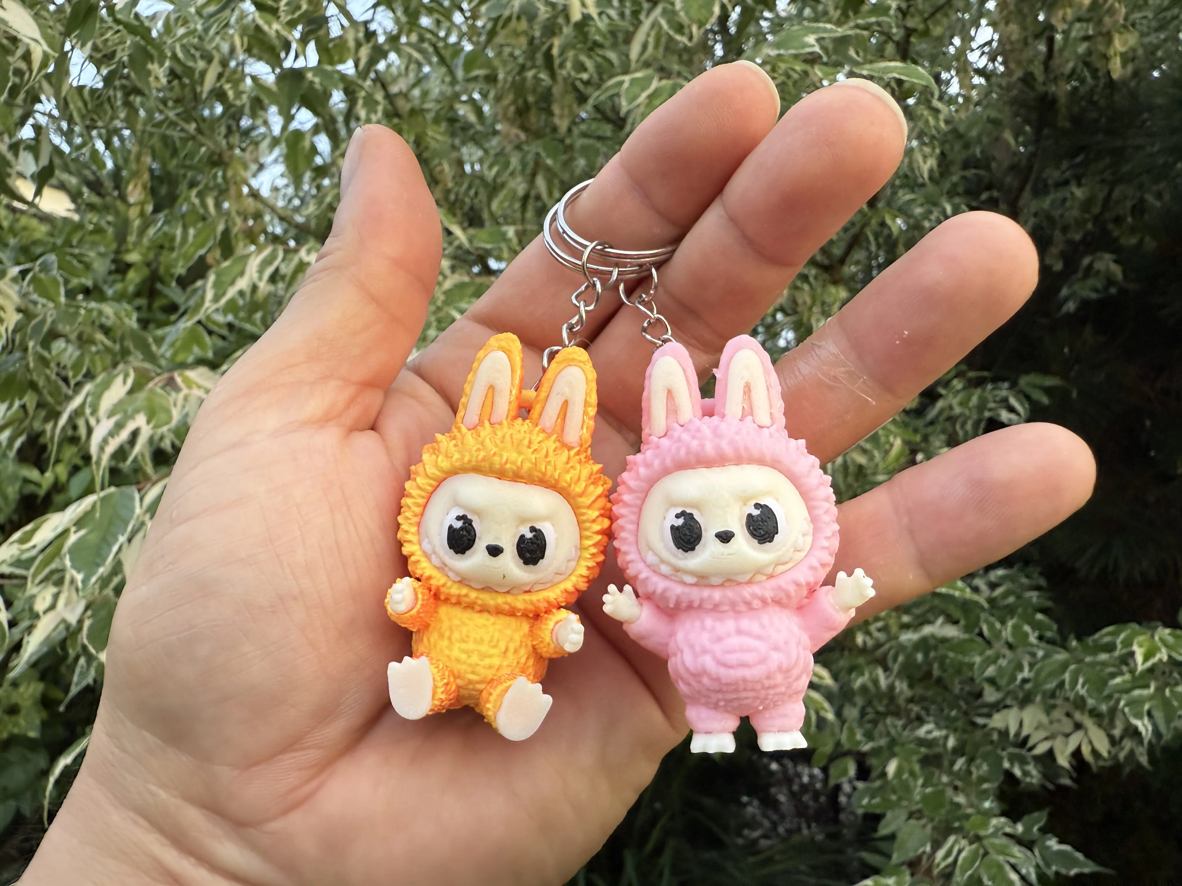 Keychain Labubu in 3D ( 5,5 cm) by Rush MakerWorld: Download Free 3D Models