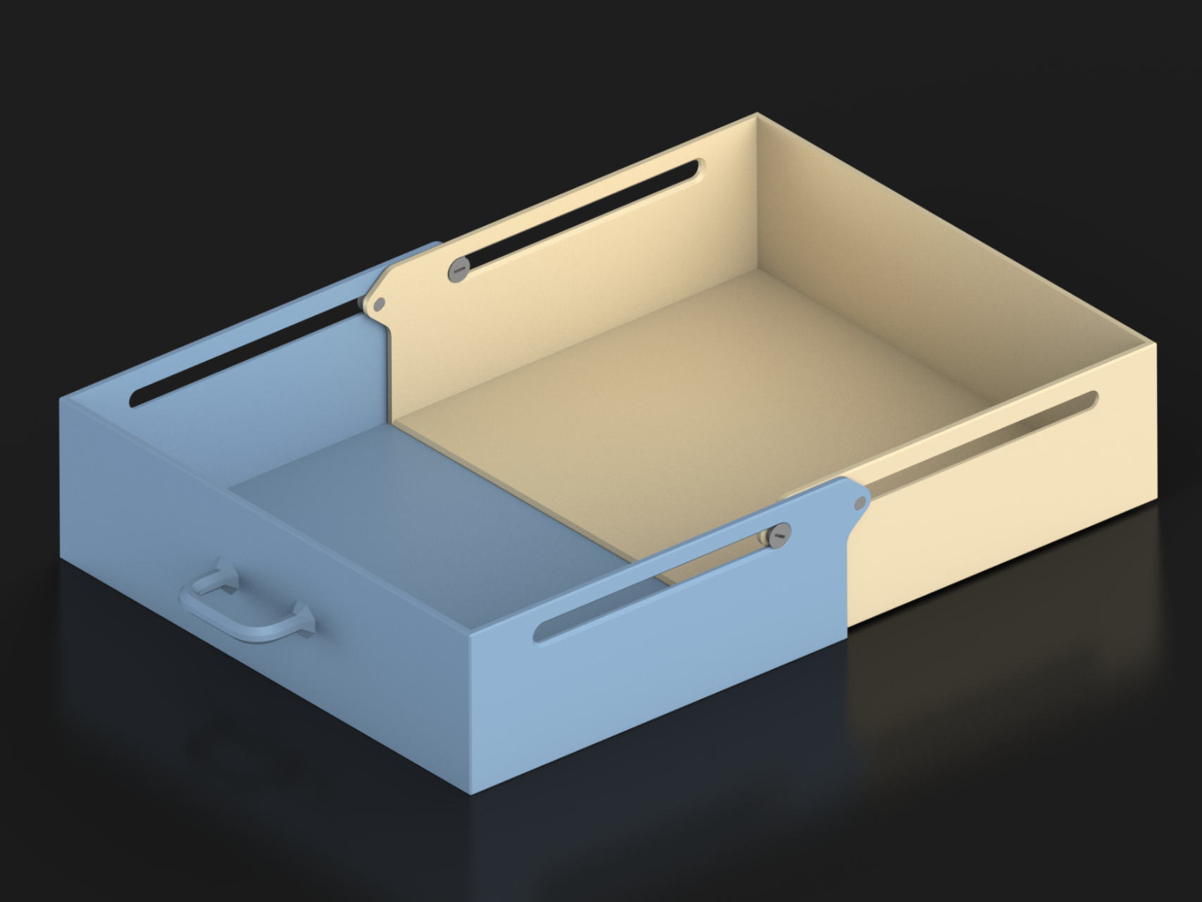 Retractable Storage Box Drawer by LiqStudio MakerWorld: Download Free ...