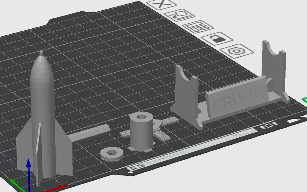 【1:64】GBU-57 Massive Ordnance Penetrator by proportion precise ...