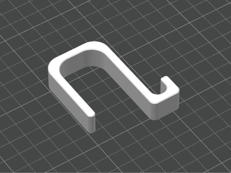 30mm hook by wshon MakerWorld: Download Free 3D Models