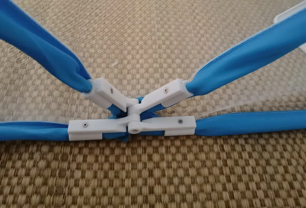 Folding Mosquito Net Hinge by Black4Potato（BlackTudo） MakerWorld ...