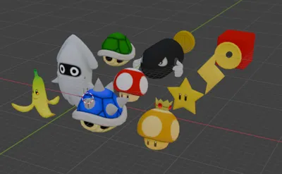 3d print mario kart - MakerWorld