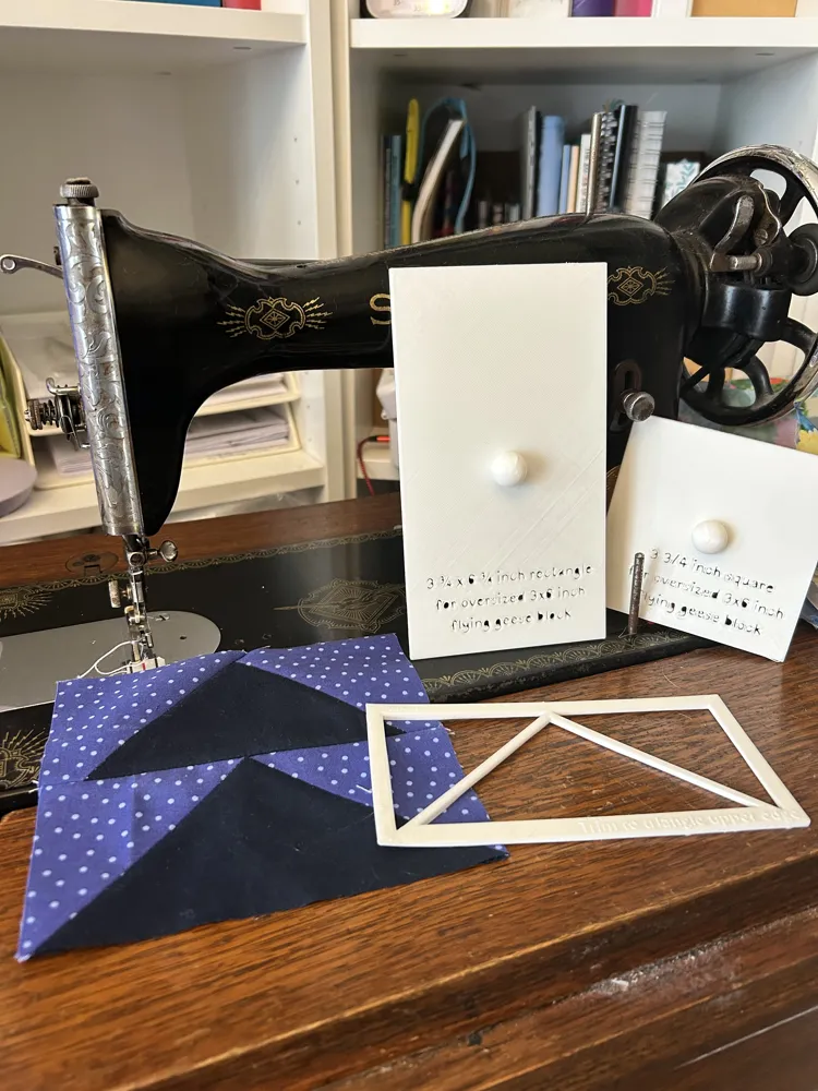 Flying geese quilt template 6x3inch block by DB1973 MakerWorld ...