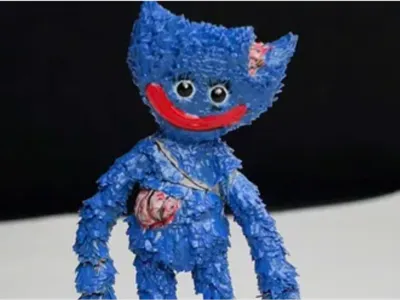 Huggy wuggy in chapter 4-5 by 1# poppy playtime fan MakerWorld ...