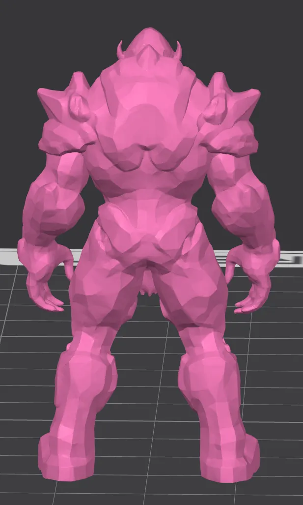 Orc Warrior - Free 3D Print Model - MakerWorld