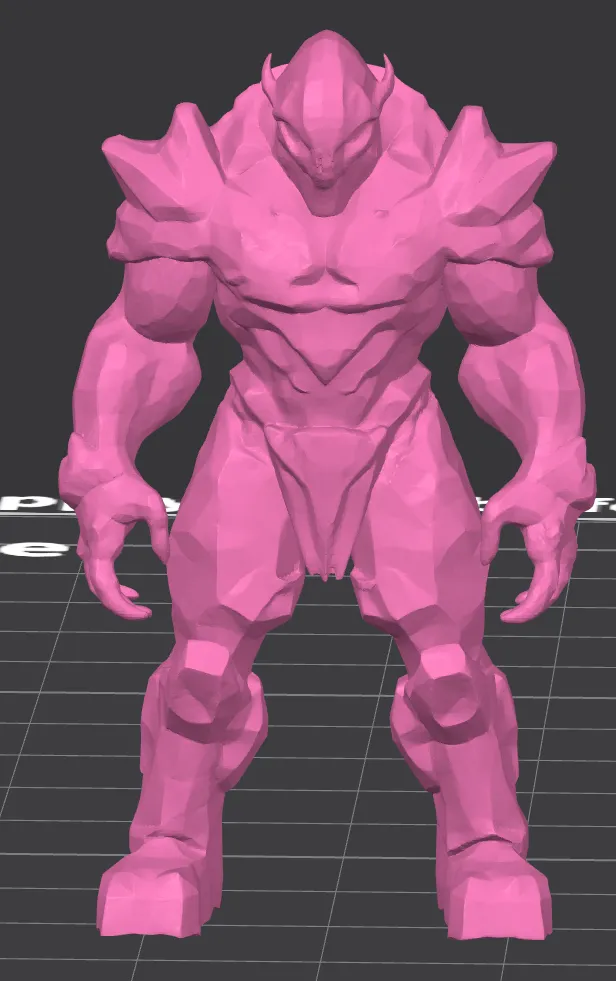 Orc Warrior - Free 3D Print Model - MakerWorld