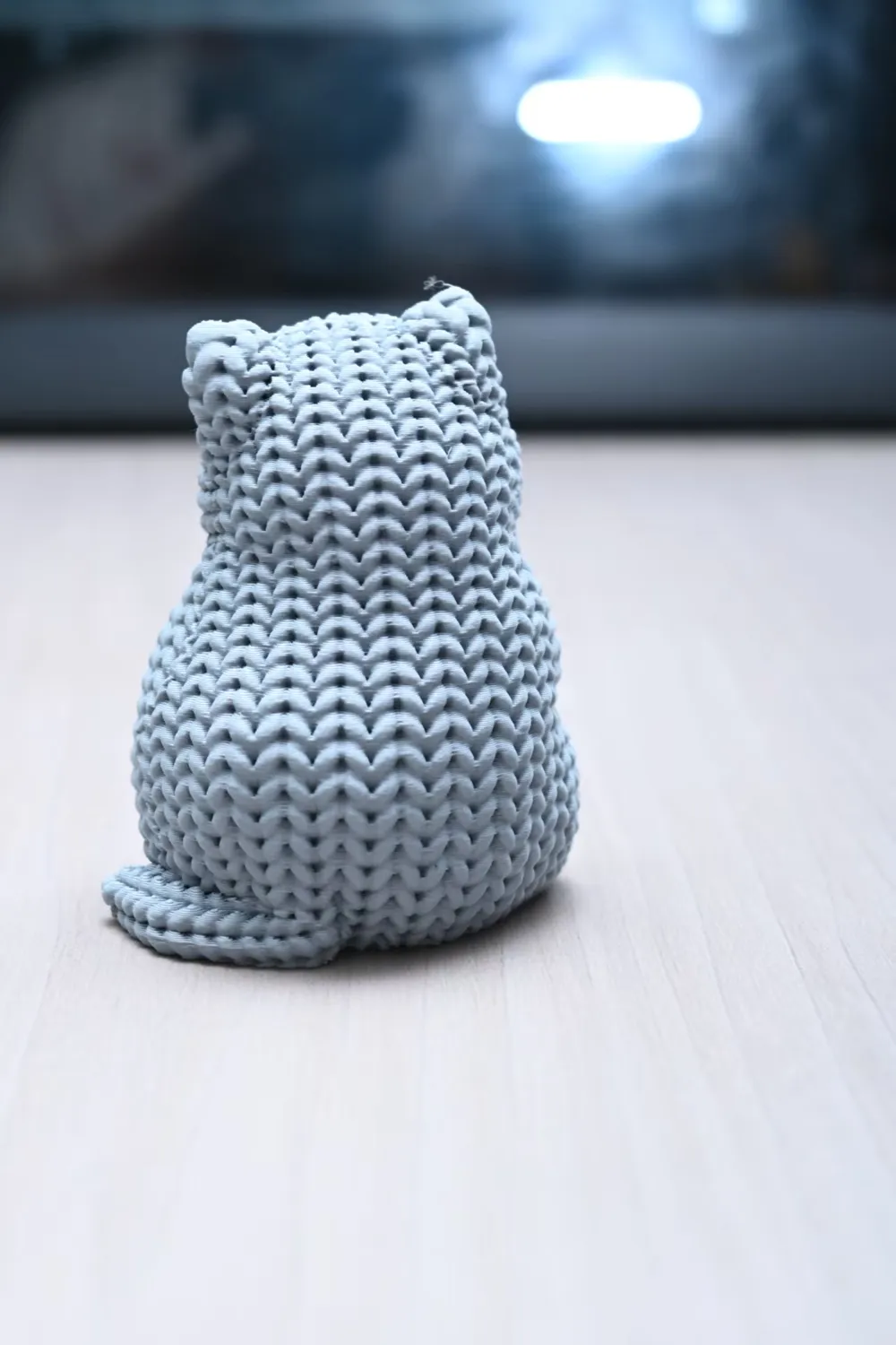 Knitted Cat by mRed MakerWorld: Download Free 3D Models