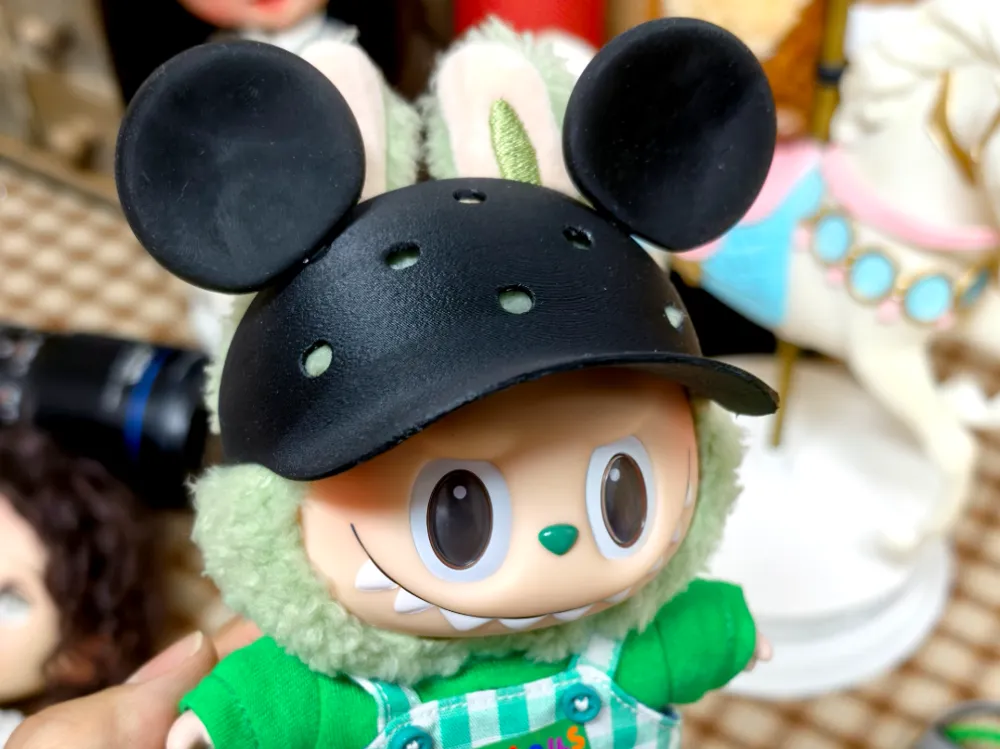 Labubu's Hat - Mickey Ears by Adollable_Notion MakerWorld: Download ...