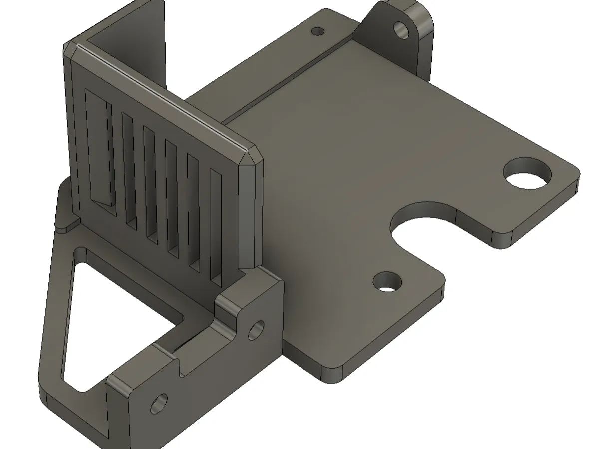 Sprite High Flow Mounting Plate - Free 3D Print Model - MakerWorld