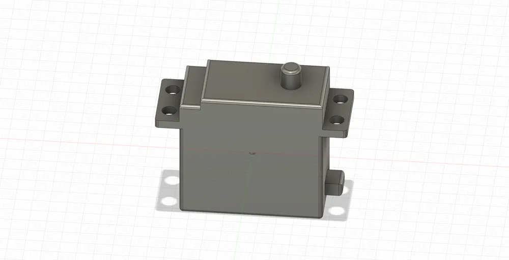 MG996R Servo 3d Model - Free 3D Print Model - MakerWorld