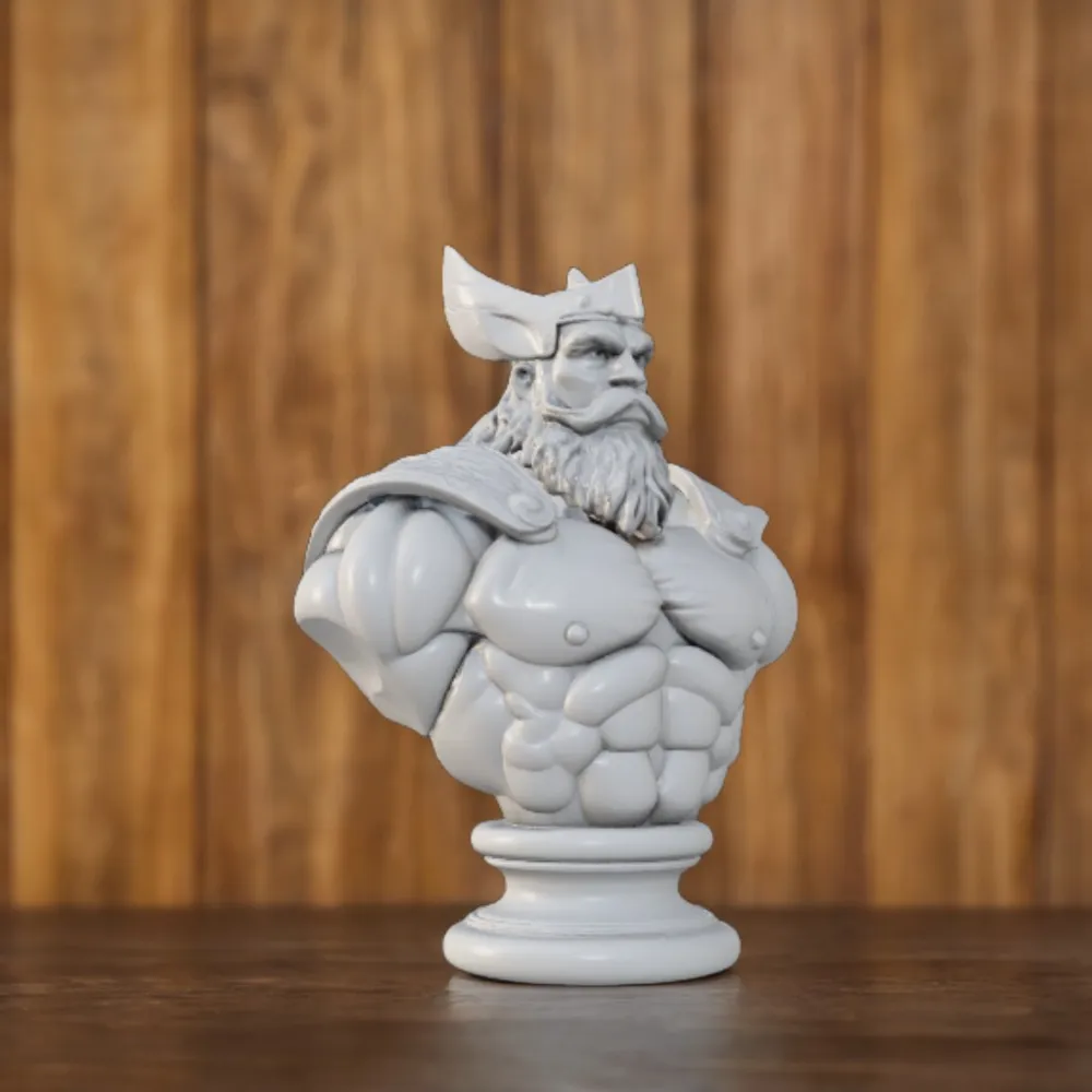 Old Thor Statue by Swotar MakerWorld: Download Free 3D Models