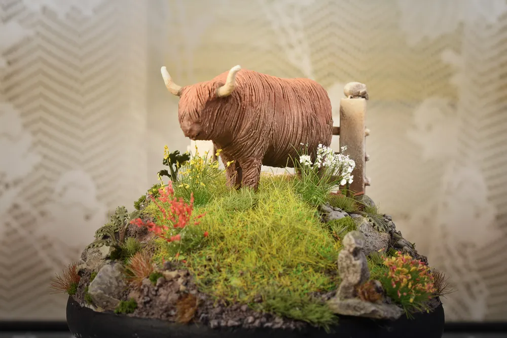 Skyrim highland cow miniature 25mm / 28mm scale by Phylius MakerWorld ...