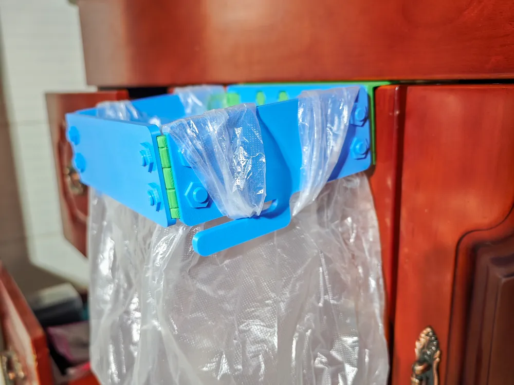 Foldable Trash Bin | DIY Assembly | Printable on A1 and A1 mini by 枯初 ...
