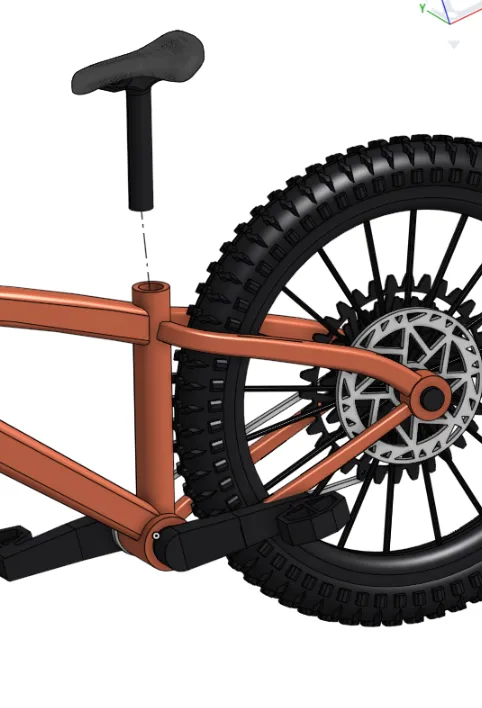 Model Mountain Bike (Hardtail) by How2Random MakerWorld: Download Free 3D Models