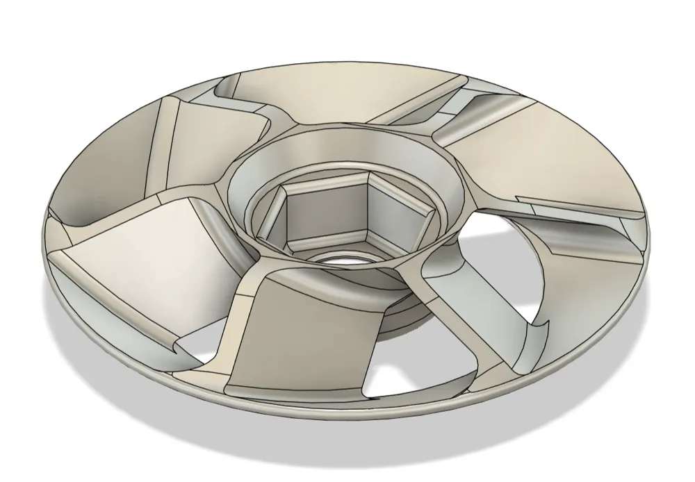 Collet nut fan by Maxisanikname MakerWorld: Download Free 3D Models