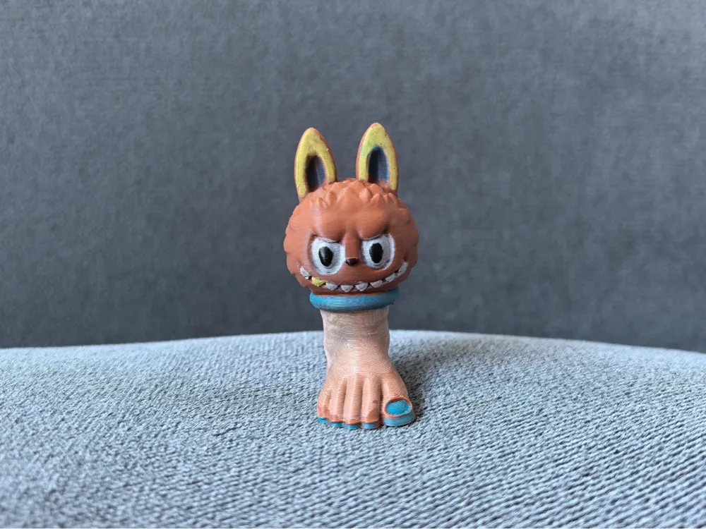 Bigfoot Labubu Funny labubu One-piece easy printing by naiyangyang ...