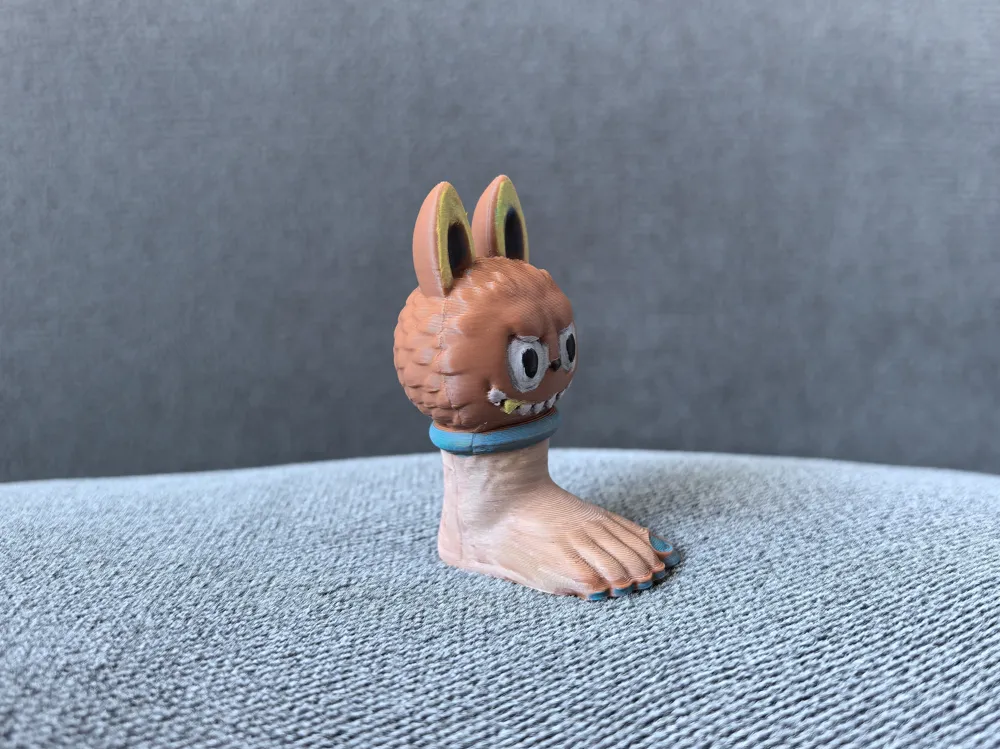 Bigfoot Labubu Funny labubu One-piece easy printing by naiyangyang ...