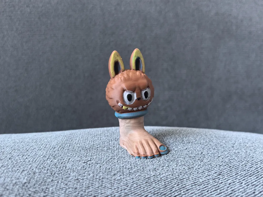 Bigfoot Labubu Funny labubu One-piece easy printing by naiyangyang ...