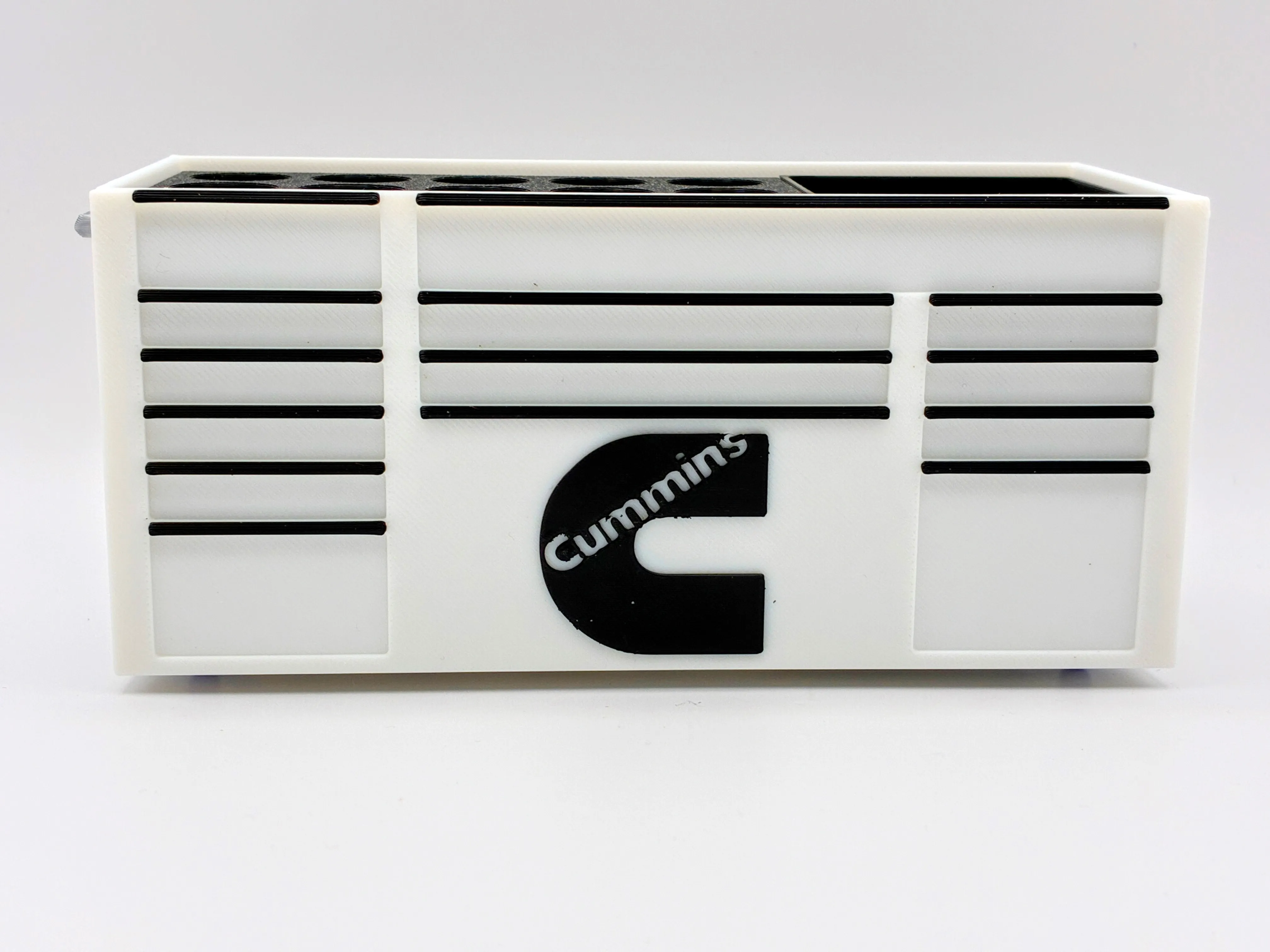 Cummins inspired desk toolbox organizer pen holder by Mrtk1970 ...